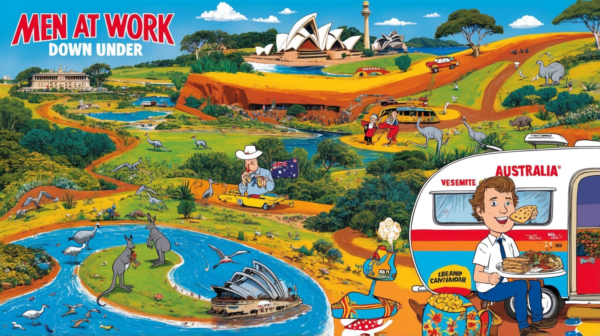 “The Anthem of Australia: Unraveling the Legacy of ‘Down Under’ by Men ...