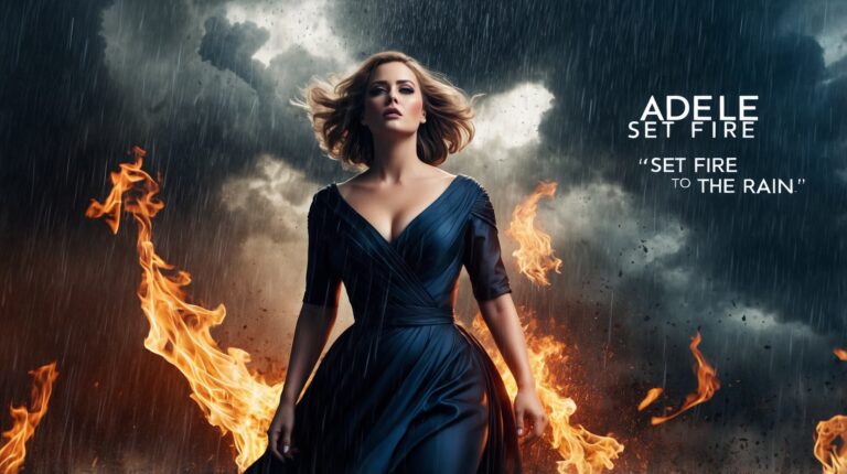 Igniting Emotions: Exploring the Depth and Impact of Adele’s “Set Fire ...