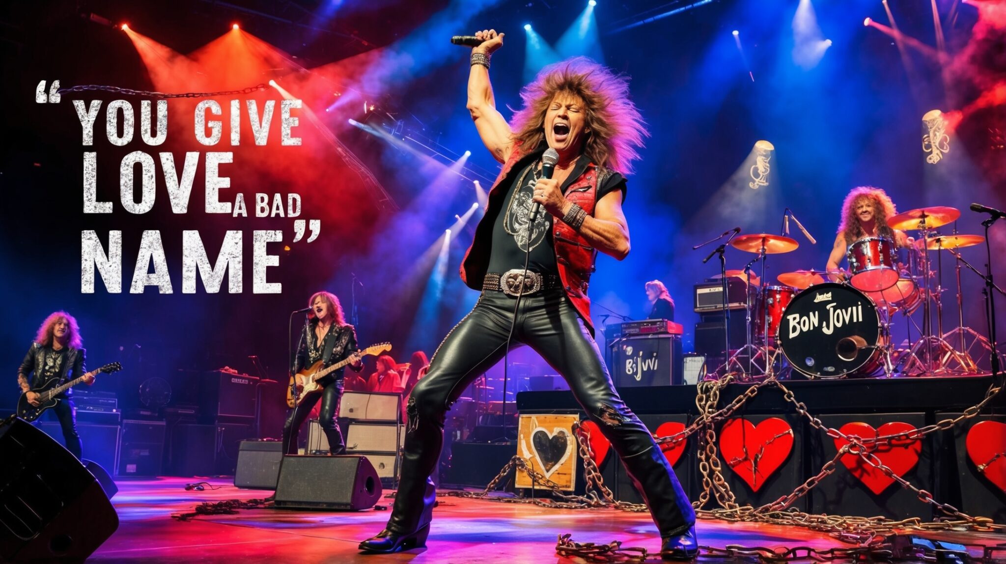 “Bon Jovi’s Anthem: Behind the Scenes of ‘You Give Love A Bad Name'” - Musicology Blog