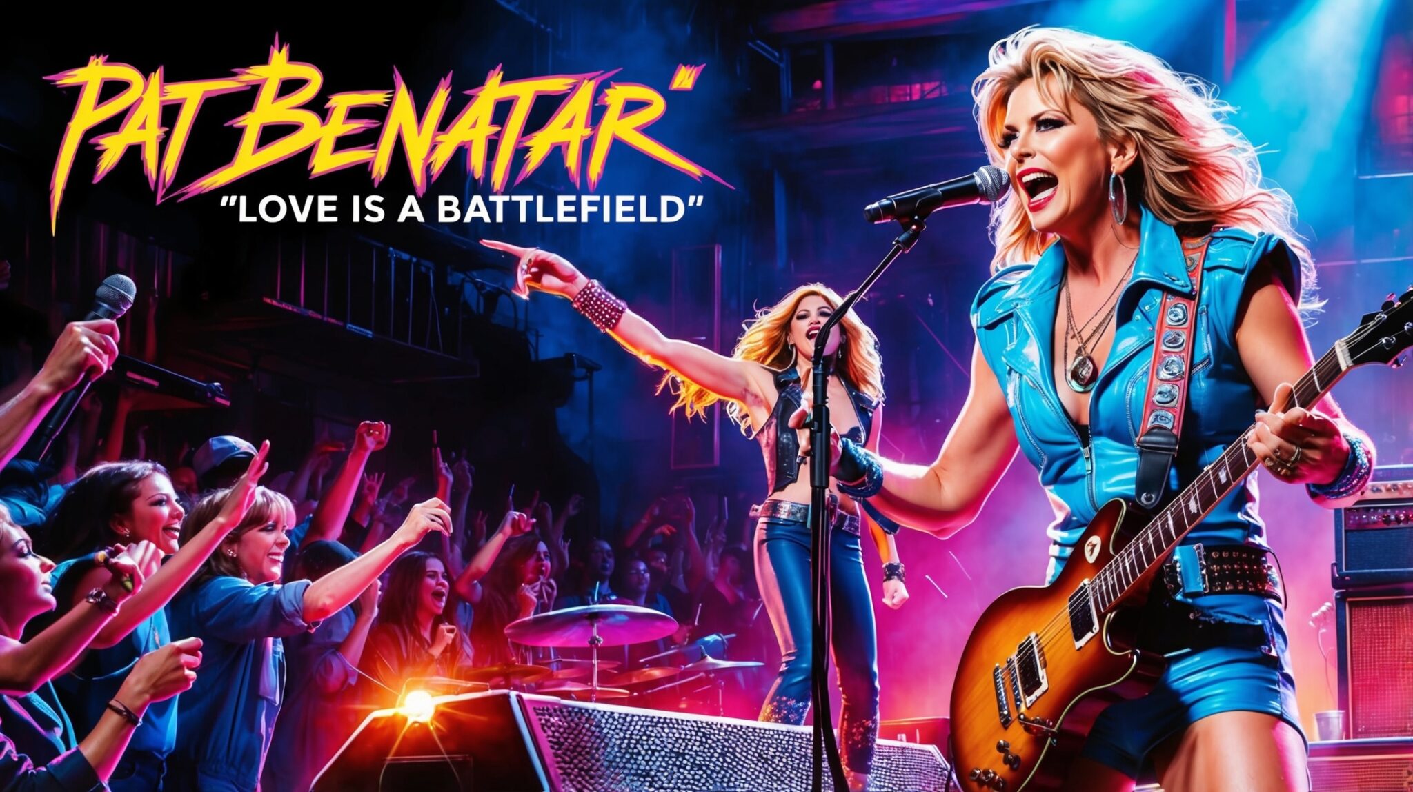 Unveiling the Anthem: The Story and Legacy of Pat Benatar’s “Love Is A ...